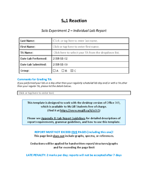 Column chromatography lab report - Column Chromatography INTRODUCTION ...