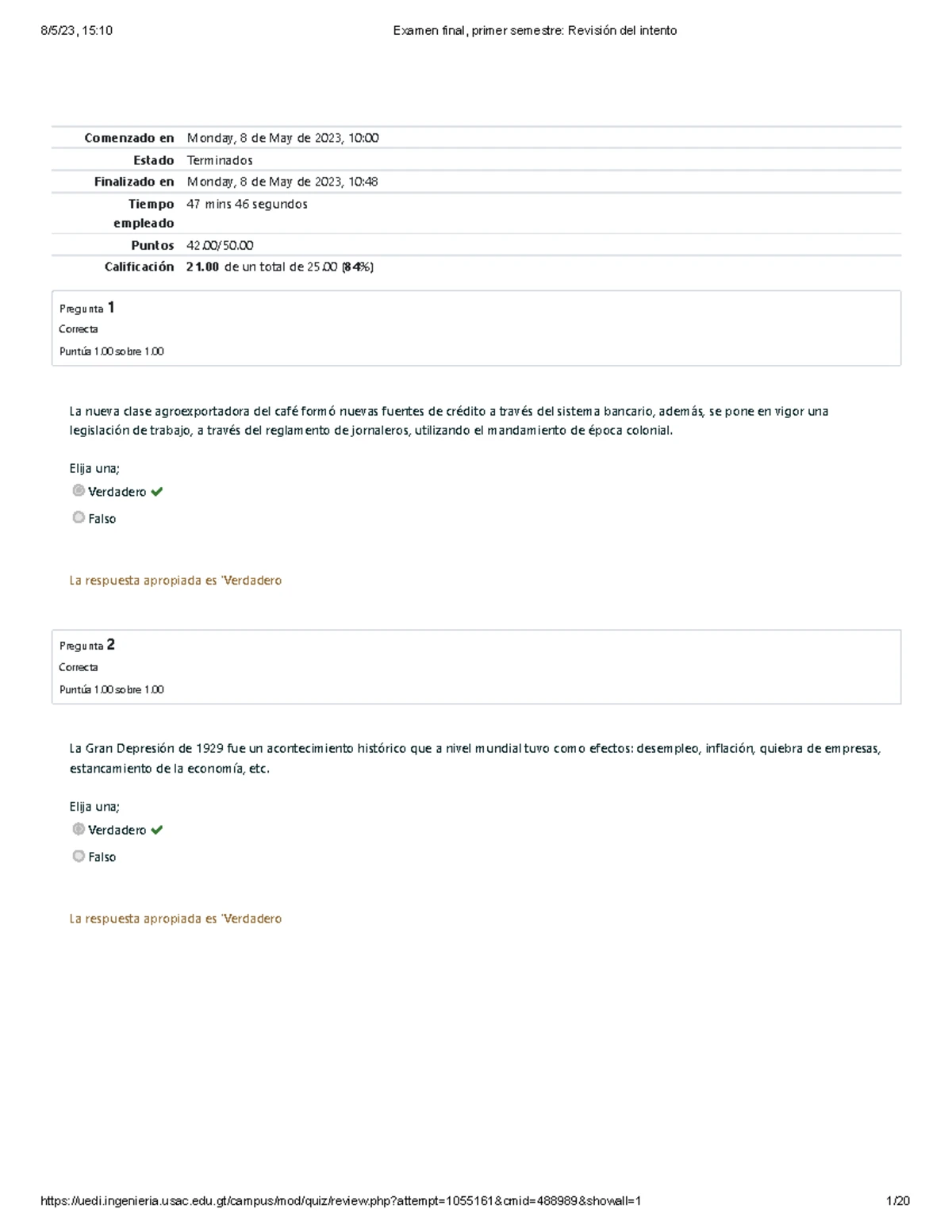 Teoría 1er Parcial: Revisión y Preguntas del Campus Virtual UEDi - Studocu