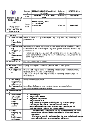 IMs Introduksyon Sa Pamamahayag 1 - 1 INTRODUKSIYON SA PAMAMAHAYAG ...