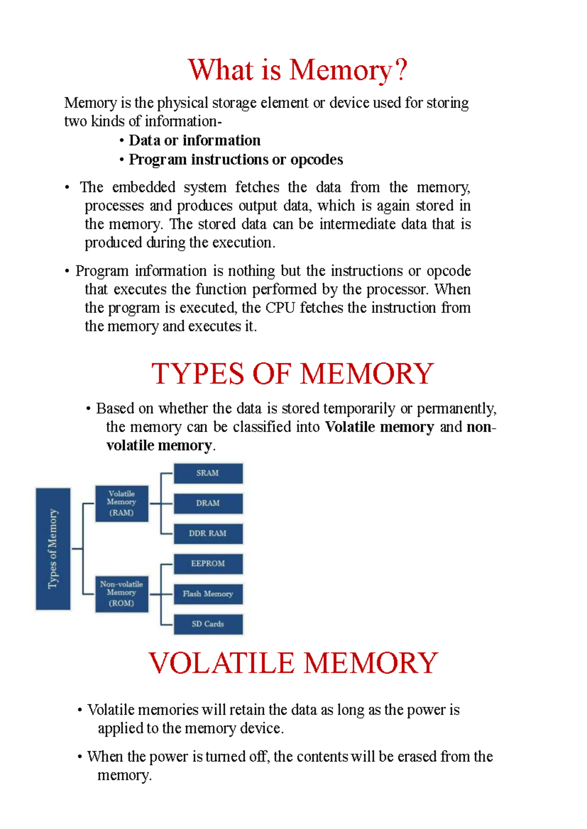 AKTU PPT 4 - Understanding Memory Types and Management - Studocu