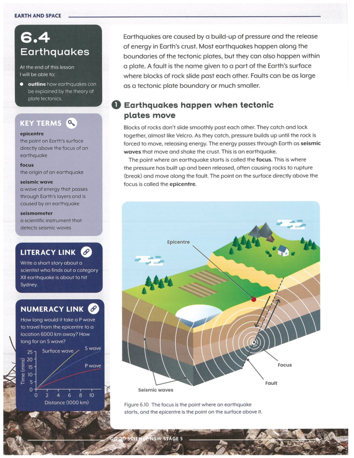 NSW STAGE 5 EARTH AND SPACE 6: Understanding Earthquake Mechanics - Studocu