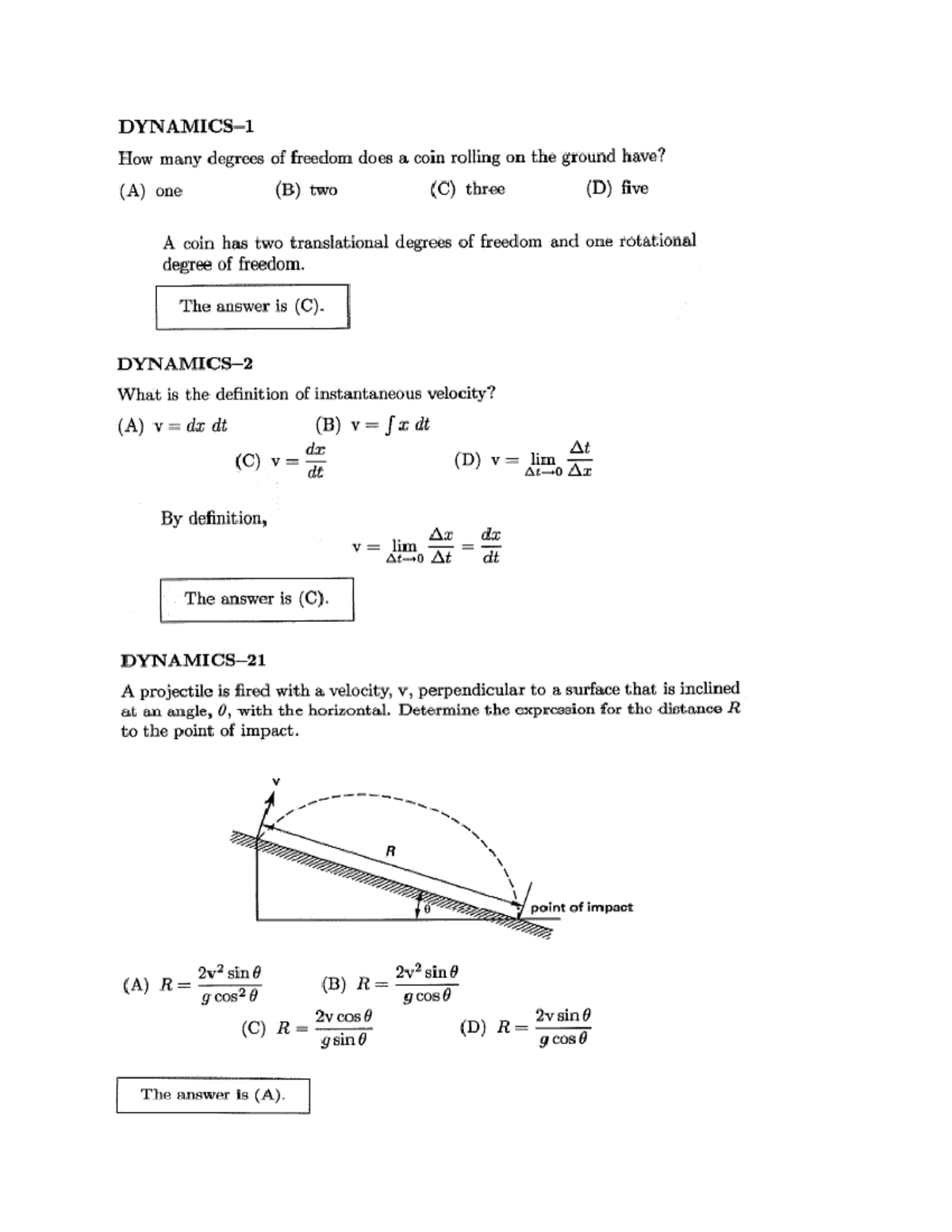 11. Dynamics - n/a - Mechanical Engineering - Studocu
