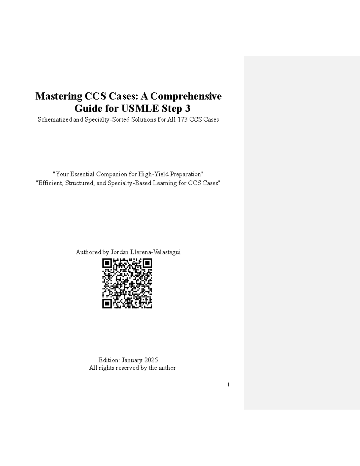 Mastering USMLE Step 3 CCS Cases: A Structured Study Guide - Studocu