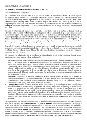 Guía de Estudio de Psicologia de Desarrollo II - GUIA DE ESTUDIO DE PSICOLOGIA DEL DESARROLLO II ...