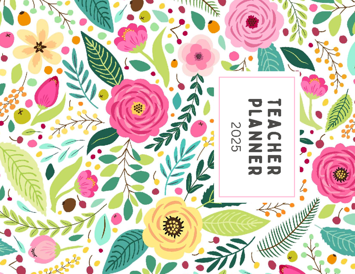 Teacher Planner 2025: Personal Info & Lesson Planning - Studocu