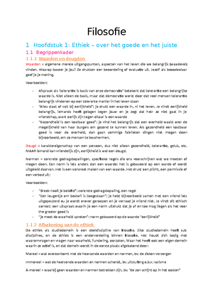 Thema 1 Ethiek over het goede en het juiste - Inleiding tot de filosofie THEMA 1: ETHIEK: over ...