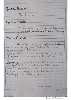 Class XII Case Profile Sample - P The and INTRODUCTION TO CASE STUDY ...