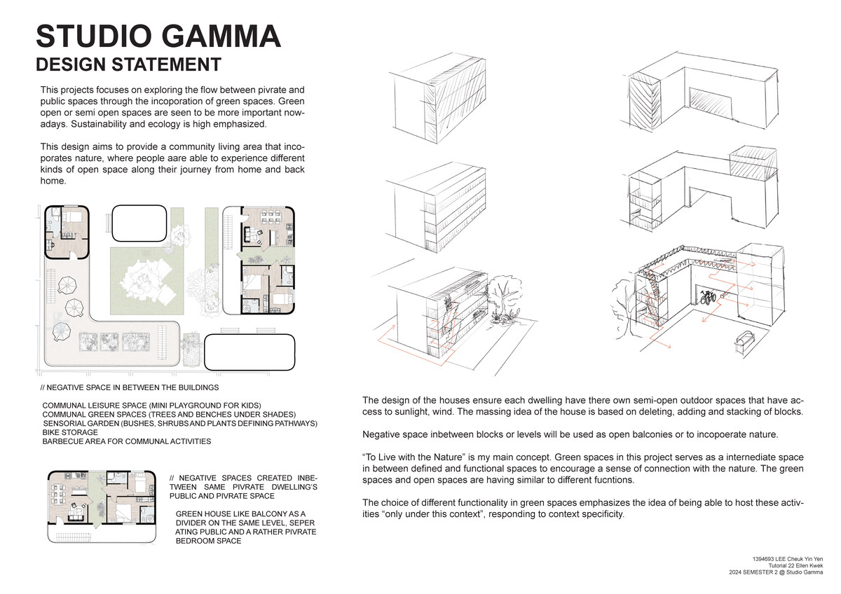 Studio Gamma Final print - 1394693 LEE Cheuk Yin Yen Tutorial 22 Ellen Kwek 2024 SEMESTER 2 ...
