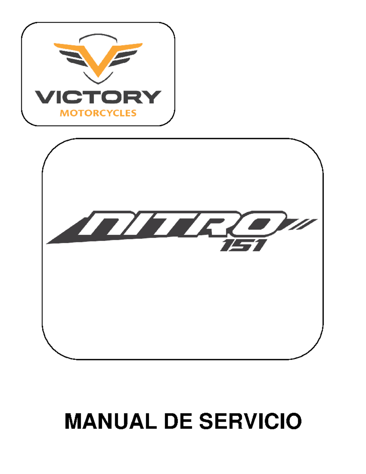 Victory Nitro 151 - Manual de Taller y Mantenimiento - Studocu