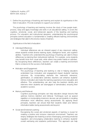 The Impact Of Financial Problems On The Students Academic Performance ...