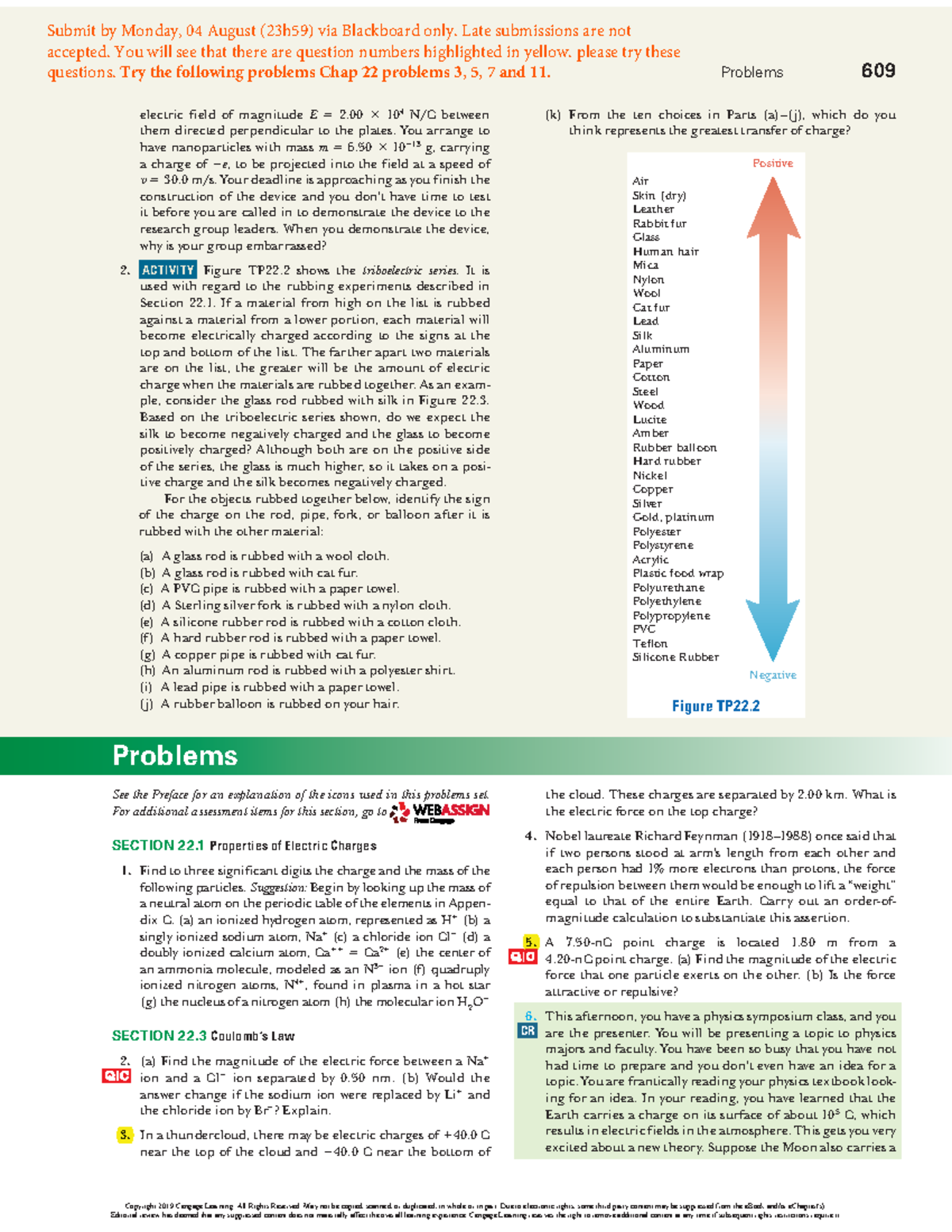 Ch 22 Tutorials - Notes on Electric Fields and Charge Interactions ...