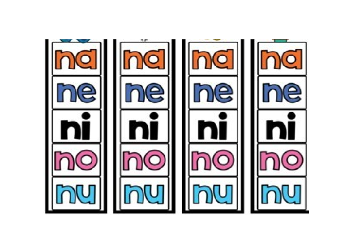 Fonema N - Lenguaje Y Comunicación - na na na ne ne ne ne ni ni ni ni ...
