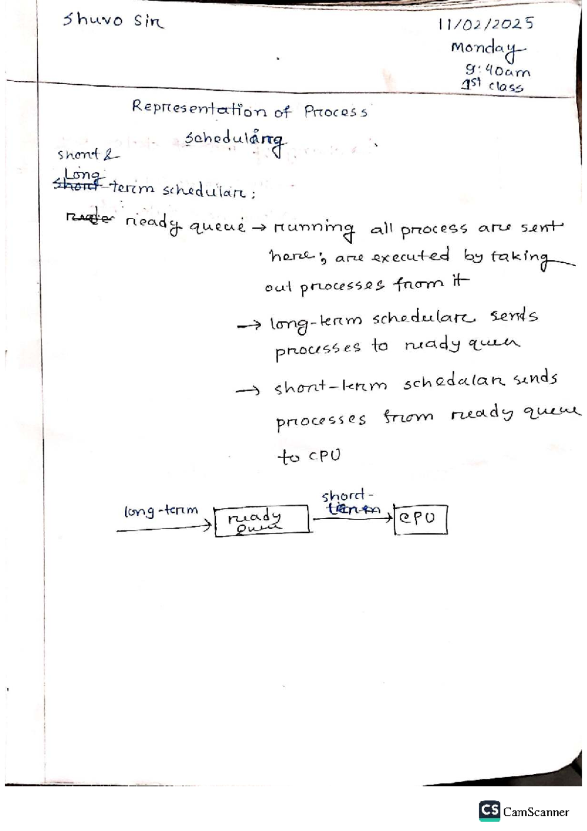 CS Representation of Process Scheduling: Key Concepts and IPC Overview - Studocu