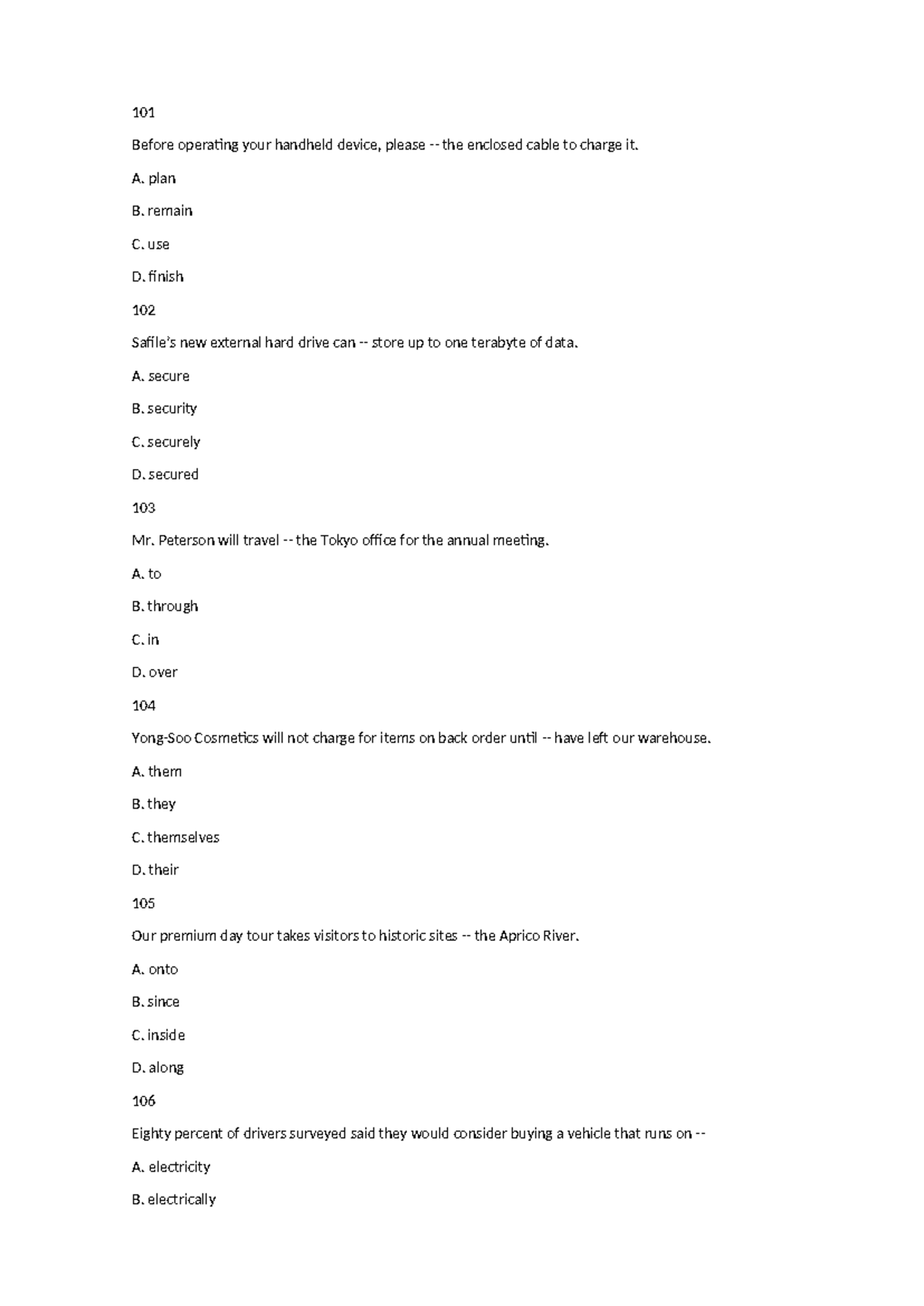 PART5TEST2 - Handheld Device Usage and Related Questions - Studocu