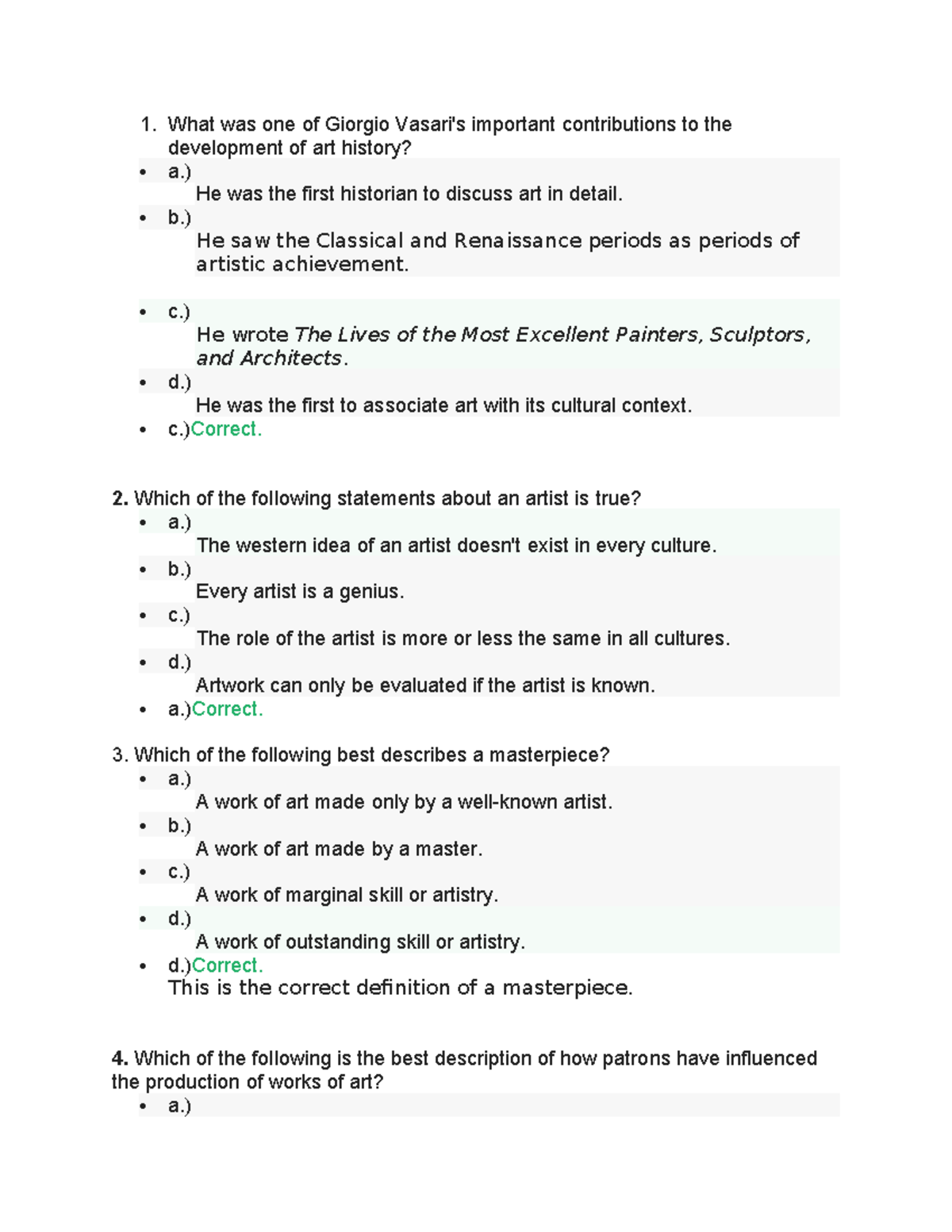 Art History 1 Challenge 1 Study Guide: Key Concepts and Questions - Studocu