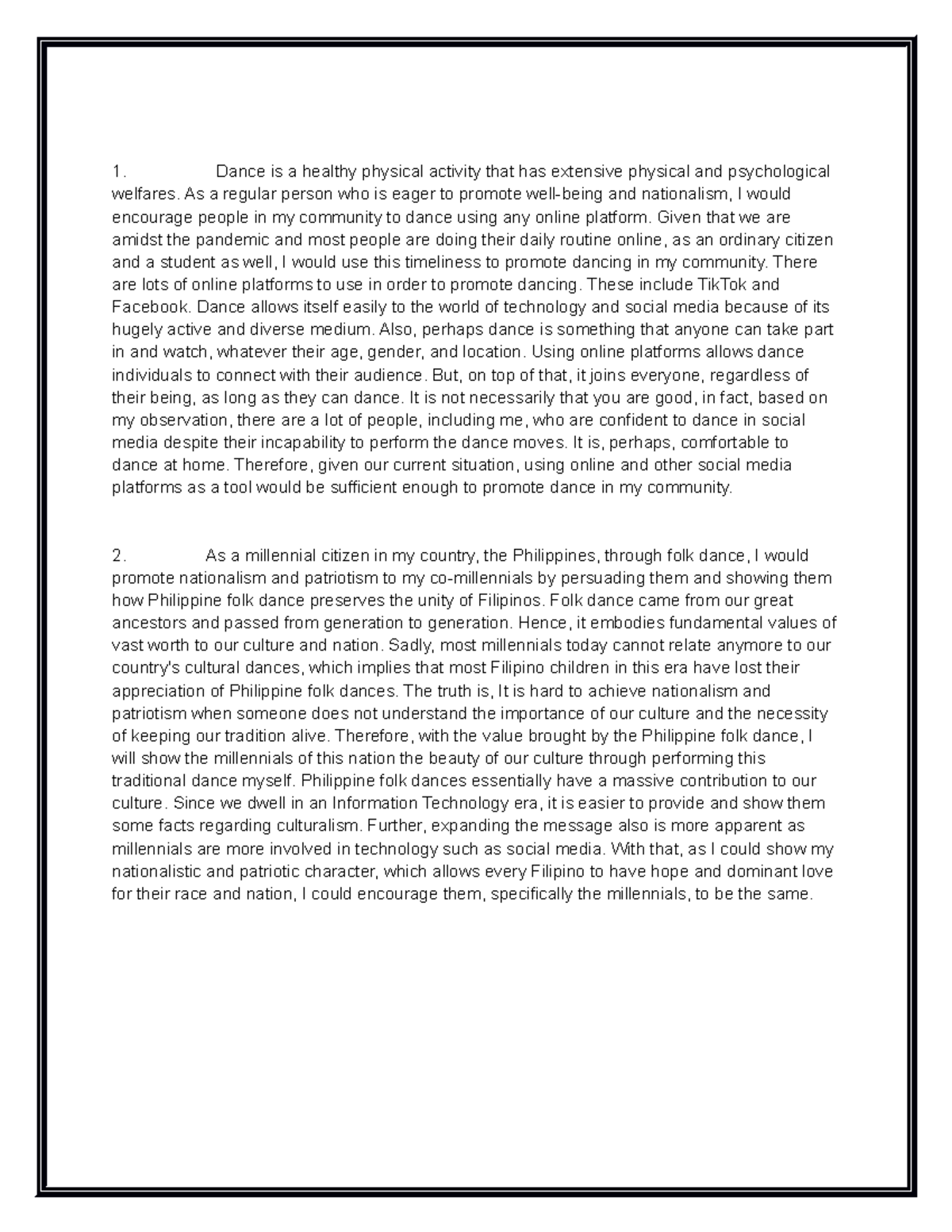 GPE3 Bottom Line Answers - Professional Education - UM - Studocu