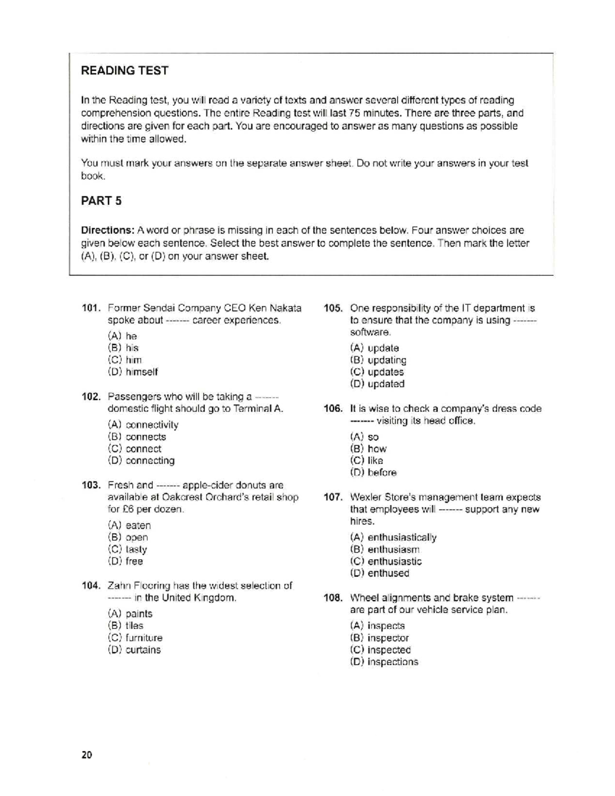 RC Practice Test 2 - Reading Comprehension - Studocu