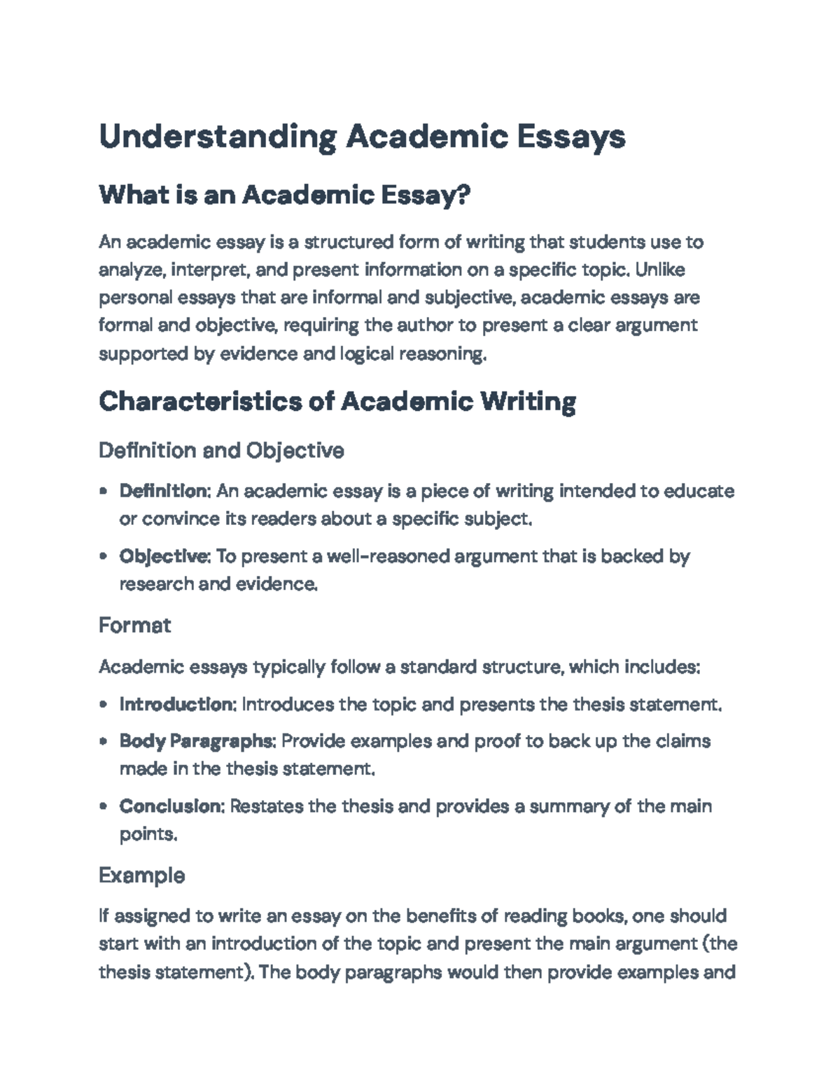 Academic Essay Writing: Structure, Purpose, and Skills Required ...