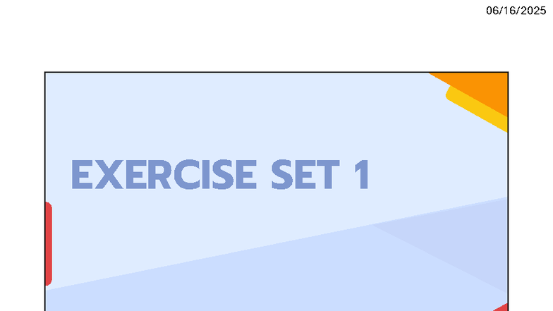 Exercise Set 1: Lean Manufacturing & Quality Cost Analysis - Studocu