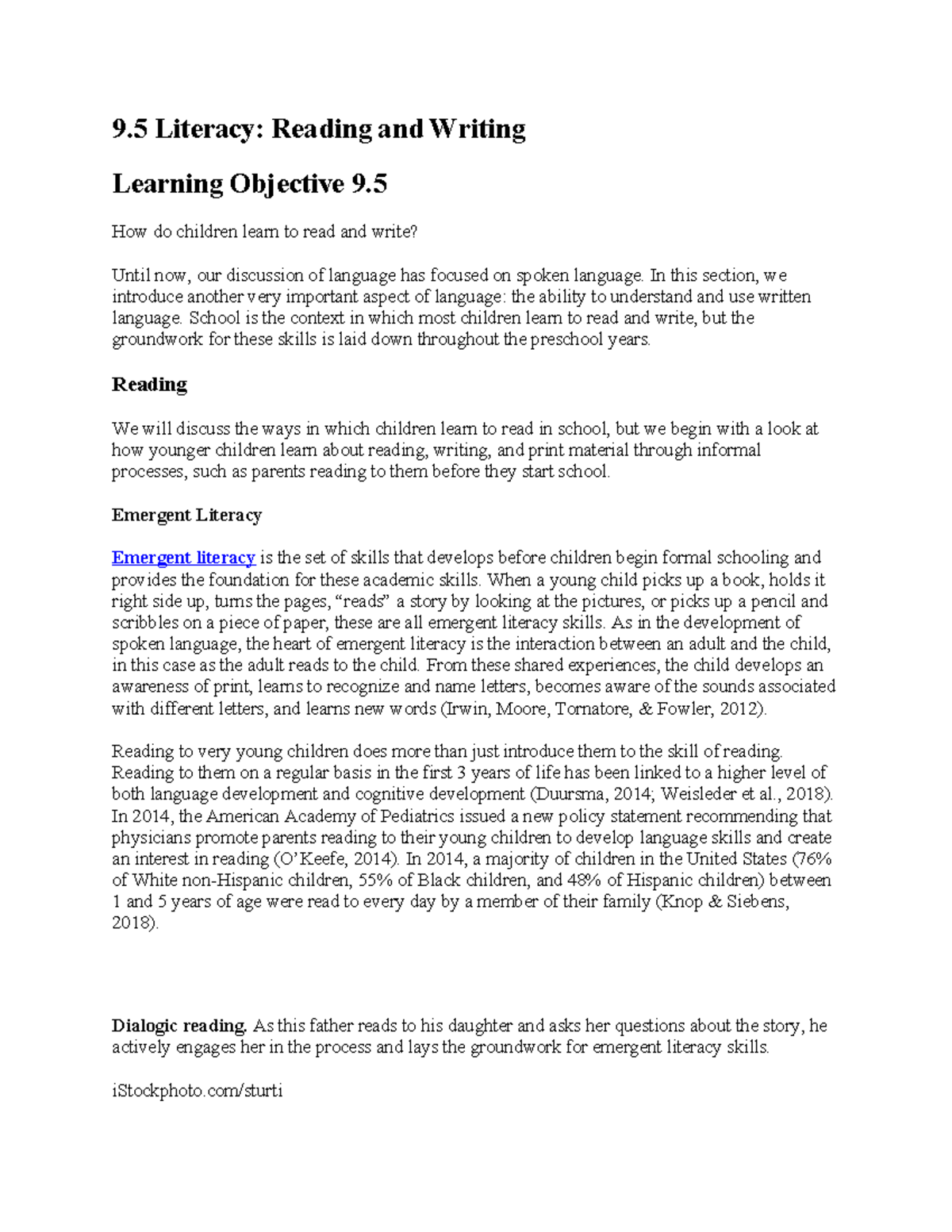 Active Learning: Strategies for Effective Dialogic Reading in Early ...