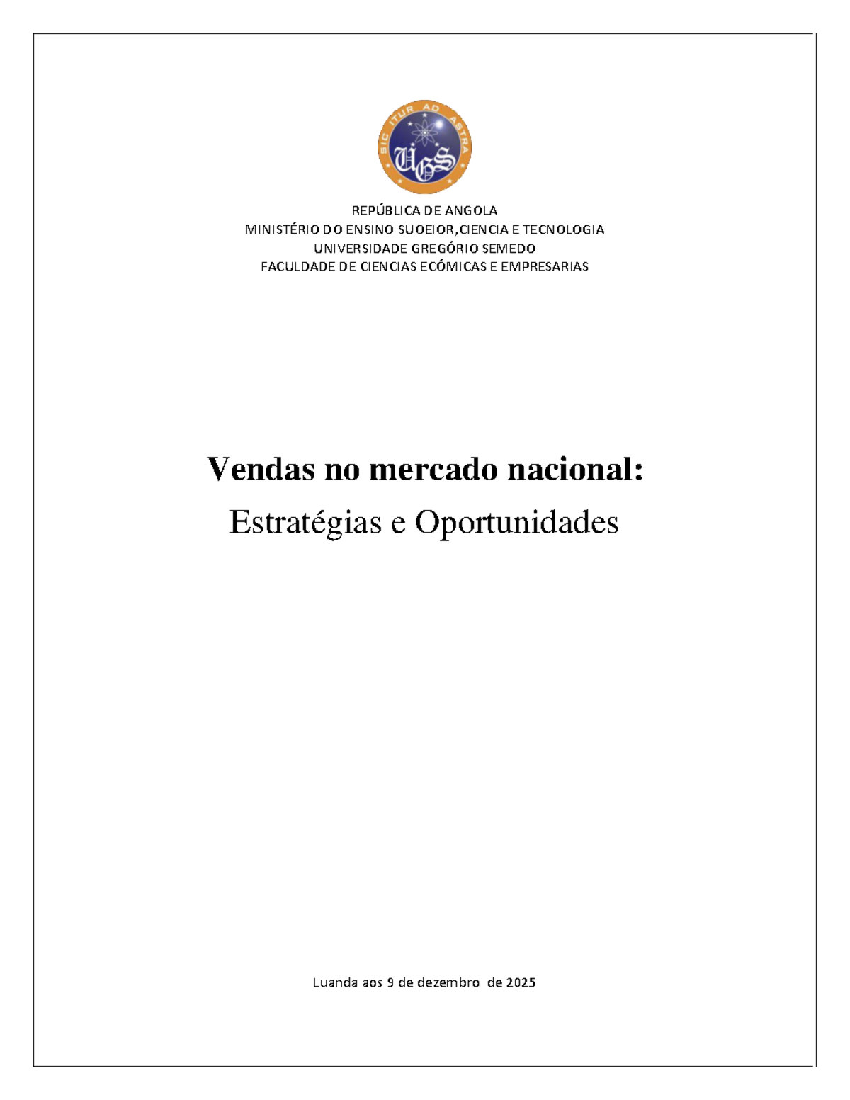 Vendas no Mercado Nacional: Estratégias e Oportunidades - MIC 2025 ...