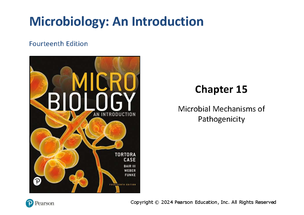 Microbiology 14th Ed: Chapter 15 - Microbial Mechanisms of ...