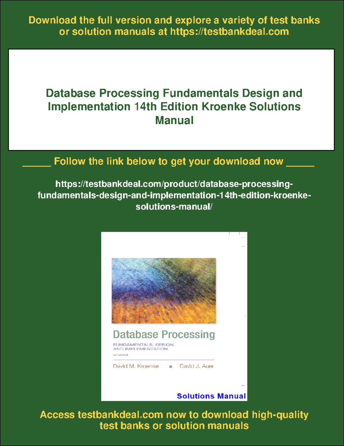 Database Processing Fundamentals (DB 12981) Chapter 7 SQL Overview - Studocu