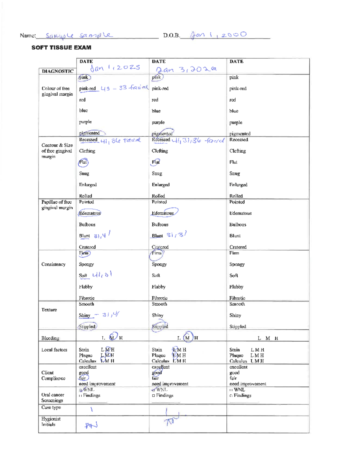 SOFT 101: Soft Tissue Exam Notes - Jan 2025 - Studocu