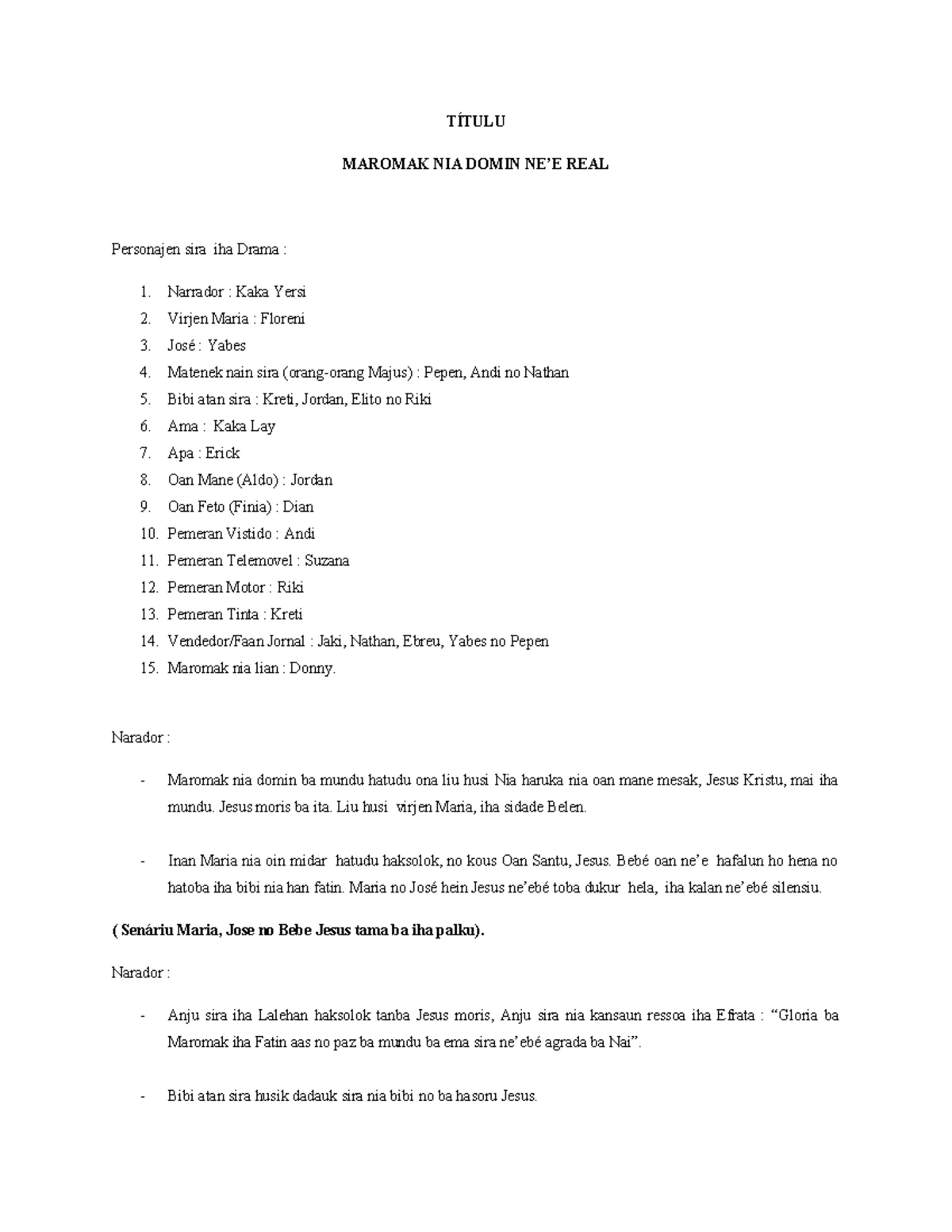 ITA NAIN FETO NIA - Prayers and Meditations in Timorese Culture - Studocu