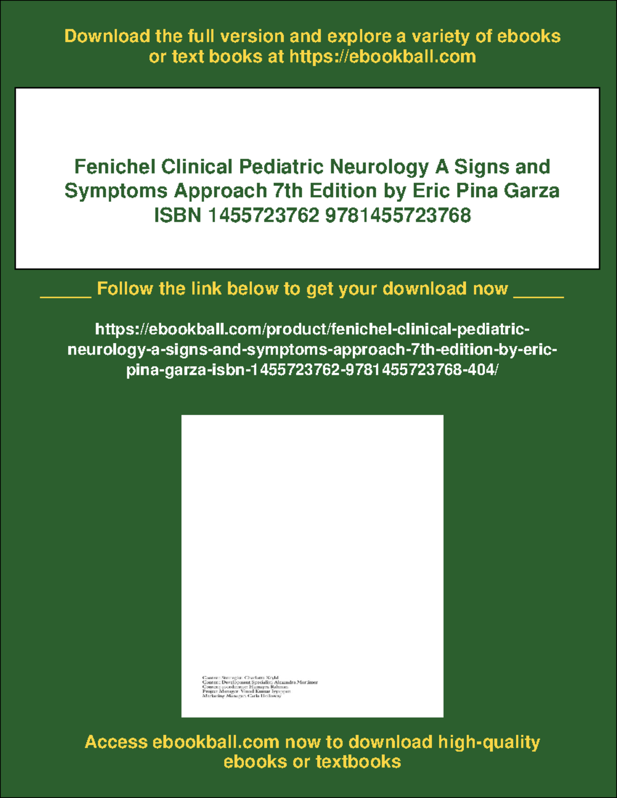 12324 - Fenichel clinical pediatric neurology a signs and symptoms ...