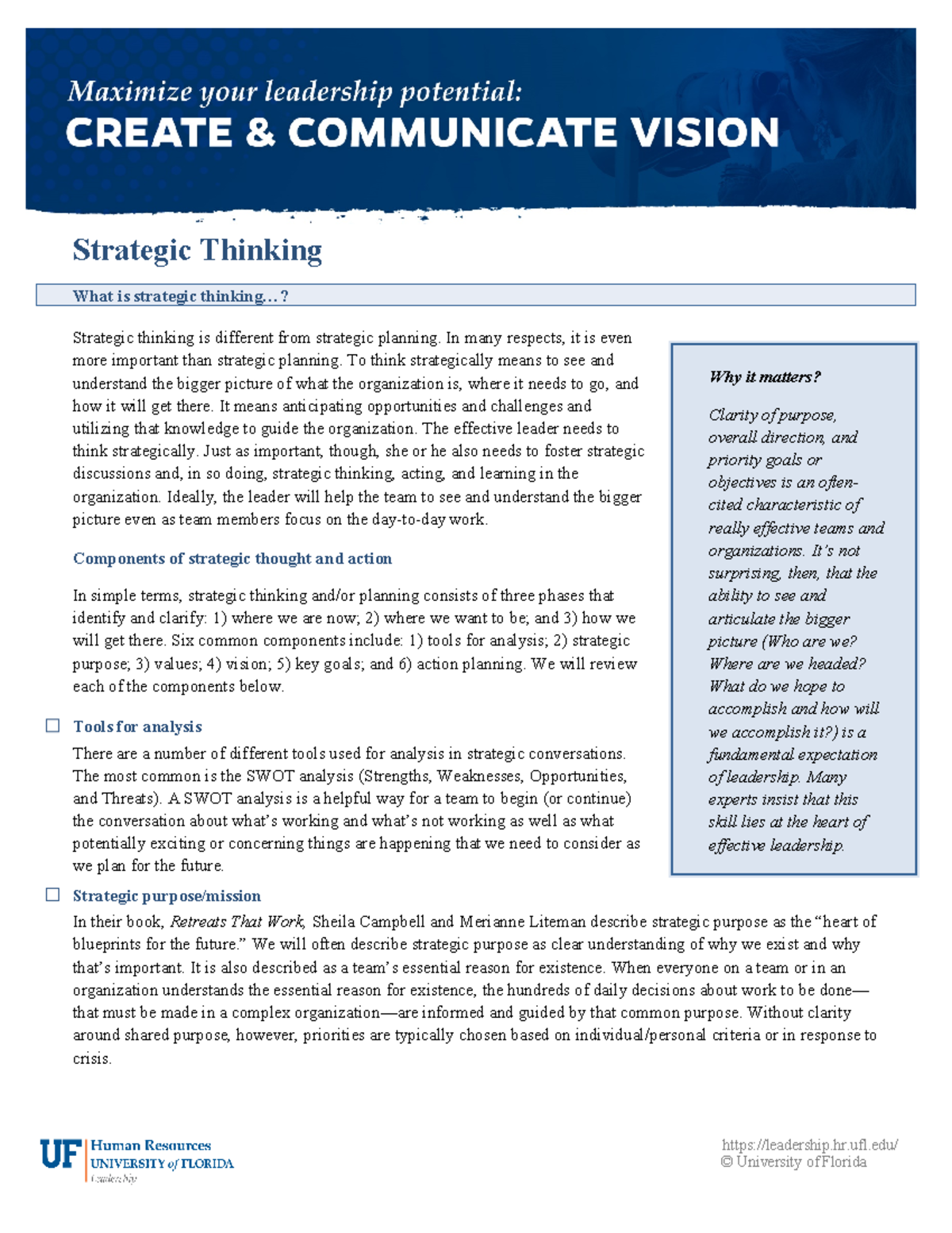 Strategic Thinking Essentials for Leaders: Key Components Explained ...