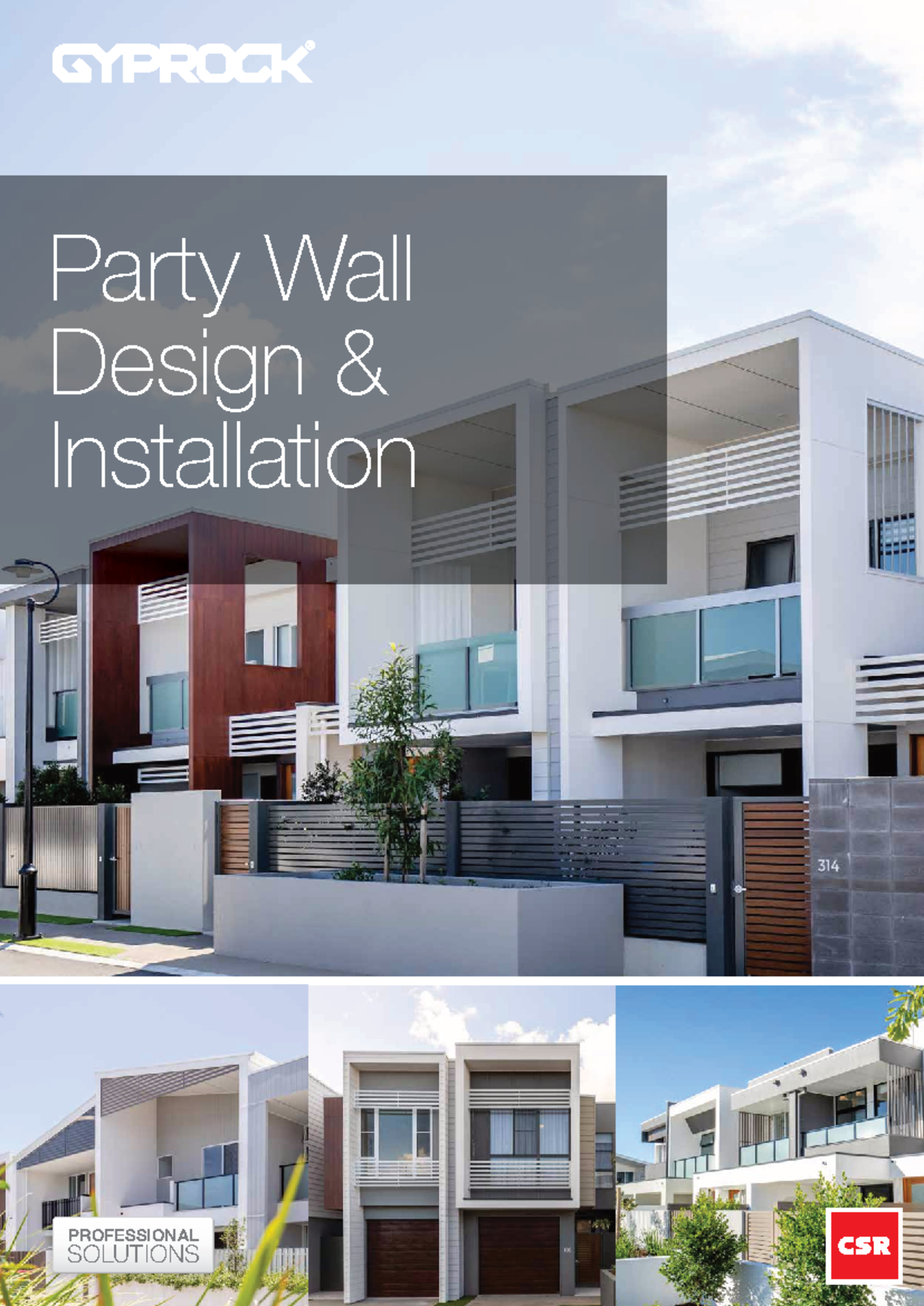 Gyprock® Party Wall Manual (GYP513) - Design & Installation Guide 2021 ...