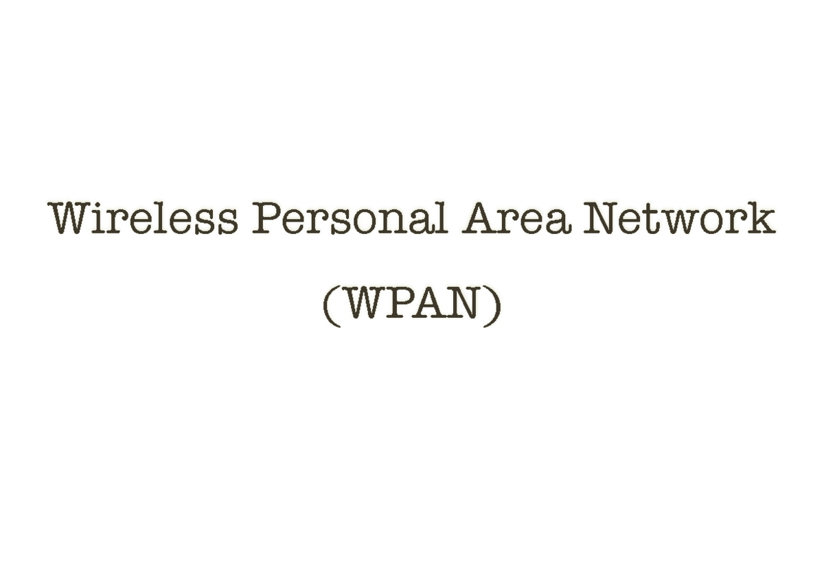 WPAN 1649306956342 - Bluetooth Technology Overview and Applications ...