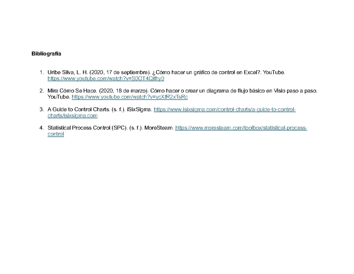 Bibliografía - Bibliog - Bibliografía 1. Uribe Silva, L. H. (2020, 17 ...