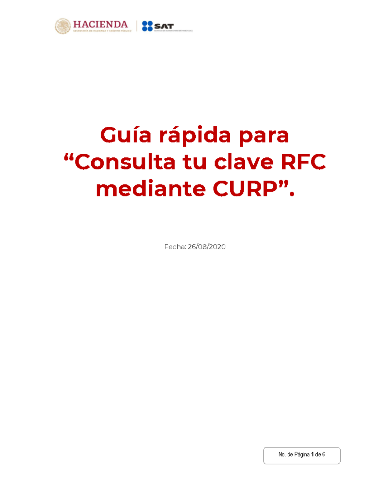 Guia+de+Consulta+tu+RFC - Guía rápida para “Consulta tu clave RFC ...