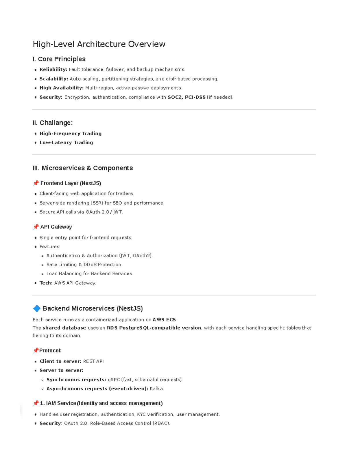 High-Level Architecture Overview for Boolean - 040225-143929 - Studocu