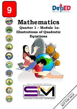 Math9 Quarter 1 Module 10 Final-V3-1 - Mathematics Quarter 1-Module 10 ...