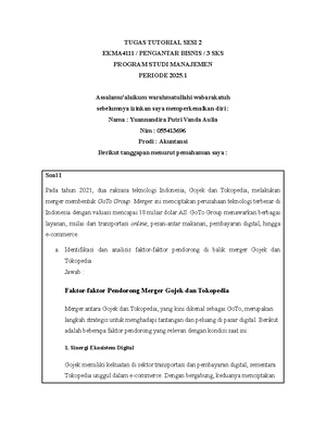 Analisis Kegagalan Produk: TUGAS TUTORIAL EKMA4473 oleh GEDE RENDIKA - Studocu