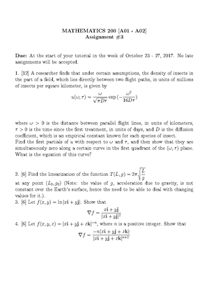 2009 Sol1 - Thermodynamics assignment on pressure and units - - Studocu