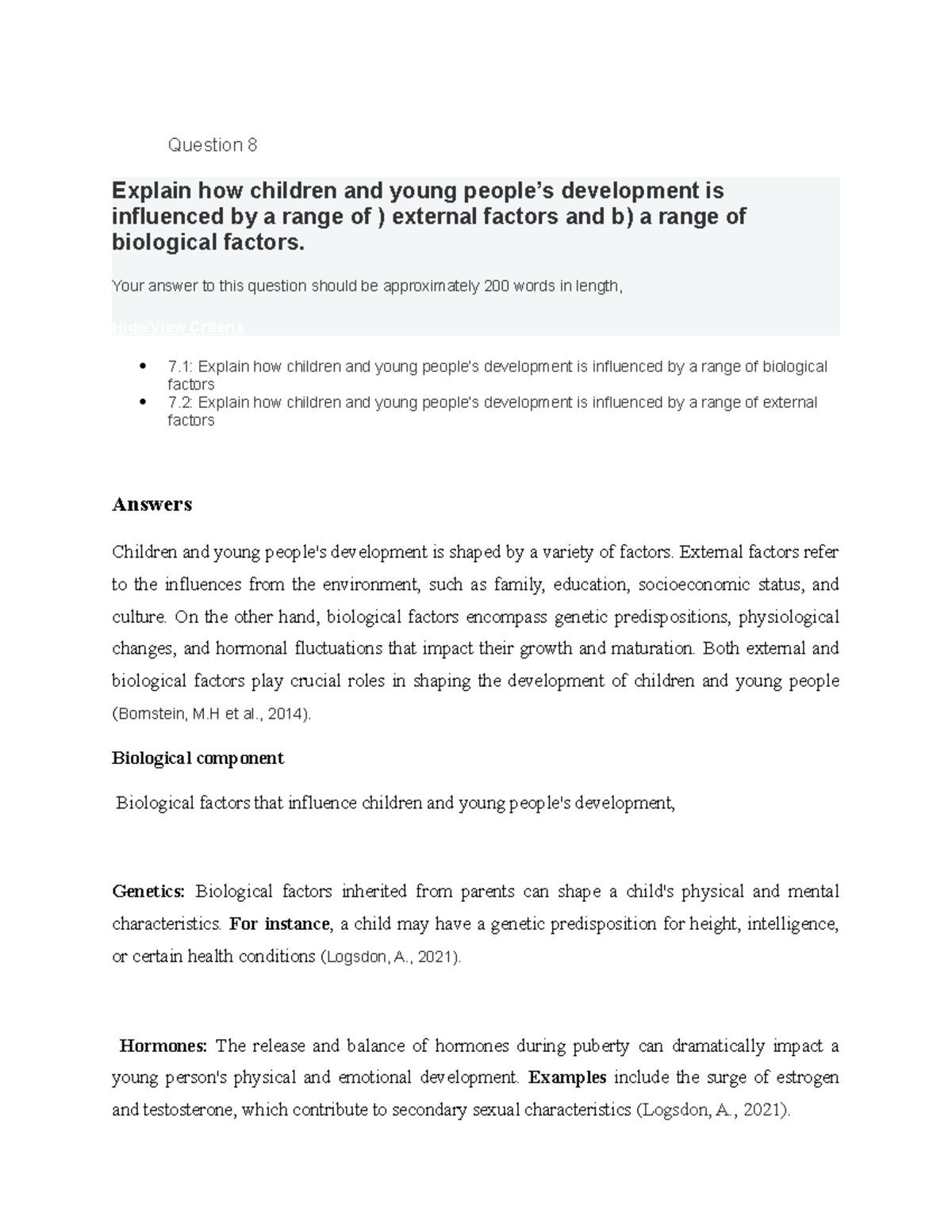 Influences on Children & Young People's Development: Factors Explained ...