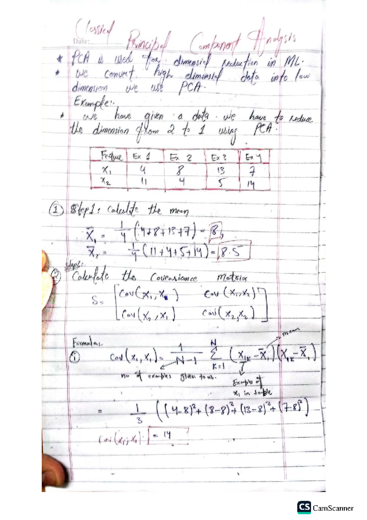 CS CamSc 101: PCA Dimensionality Reduction Explained with Examples ...