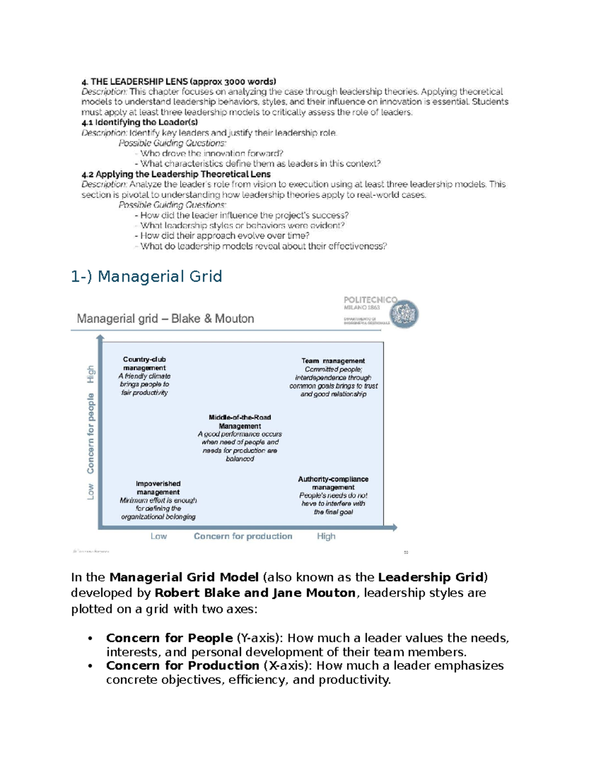Managerial Grid Model: Leadership Styles & Team Management Insights ...