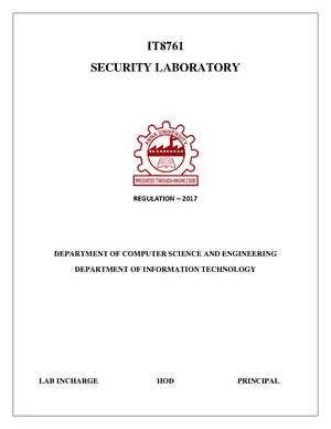 SRM-lab-manual - SRM VALLIAMMAI ENGINEERING COLLEGE (An Autonomous ...