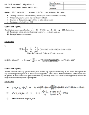 General Physics for fresh man - Ministry of Science and Higher ...