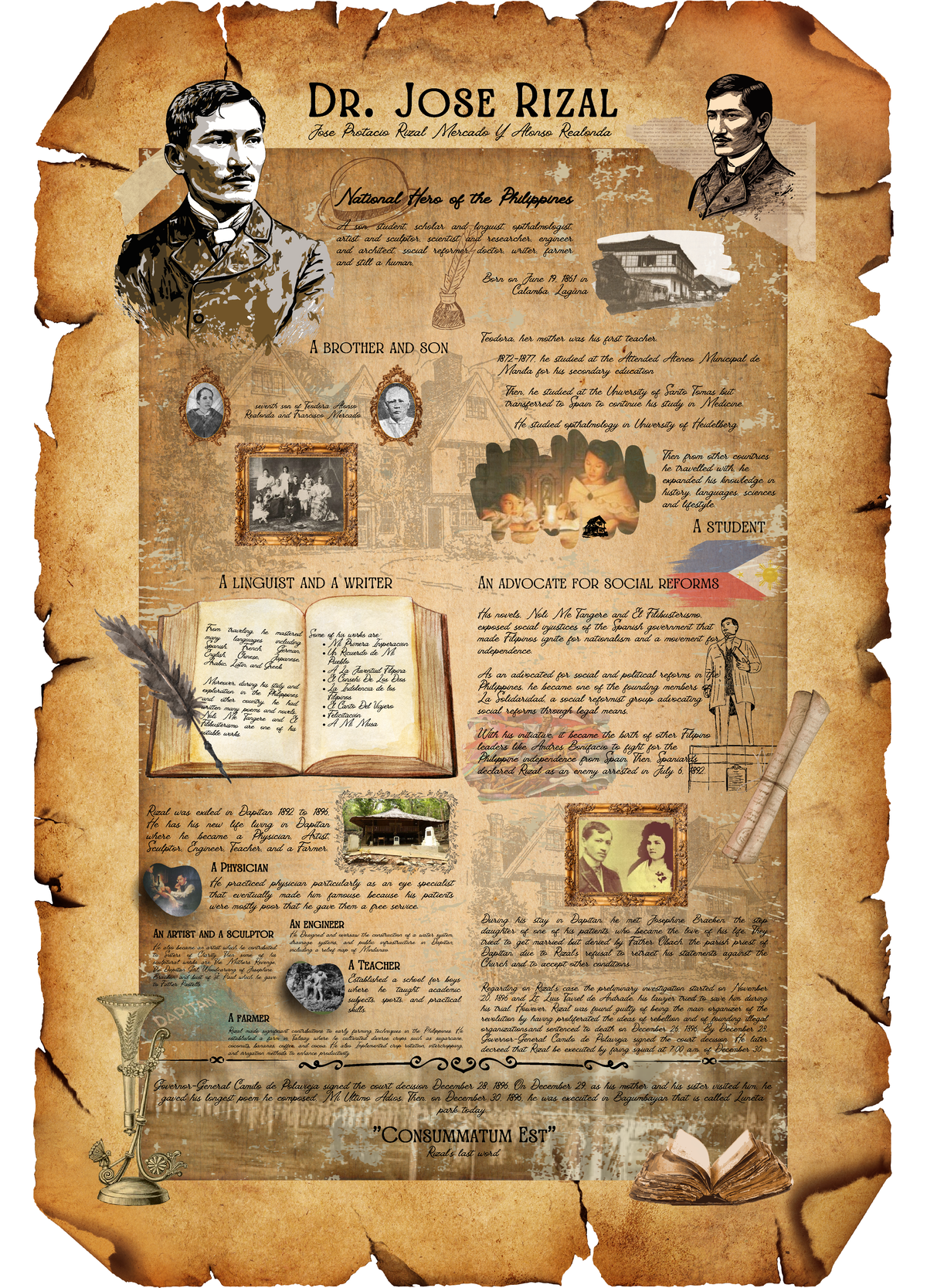 Jose Rizal: A Comprehensive Storymap of His Life and Legacy - Studocu
