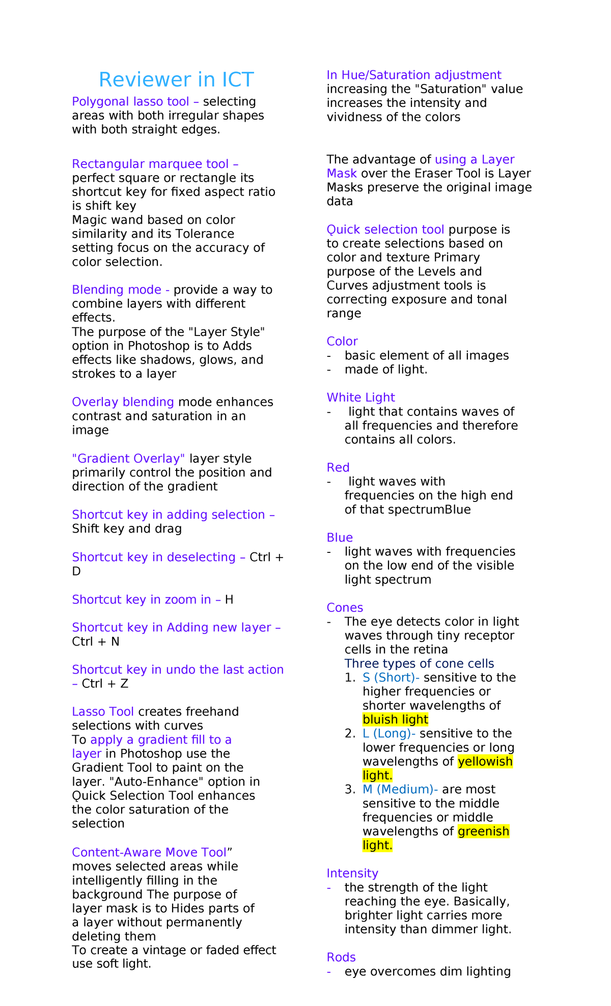 Reviewer in ICT - Reviewer in ICT Polygonal lasso tool – selecting ...