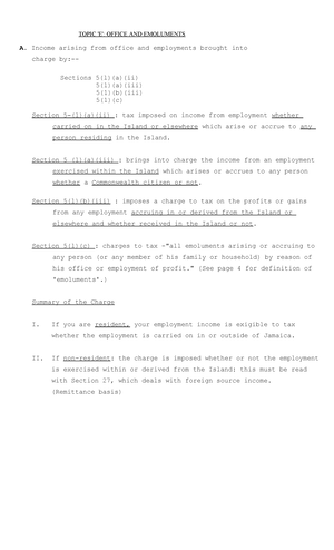 EIM00610 - Important Principles of Employment Income: HMRC Manual - Studocu