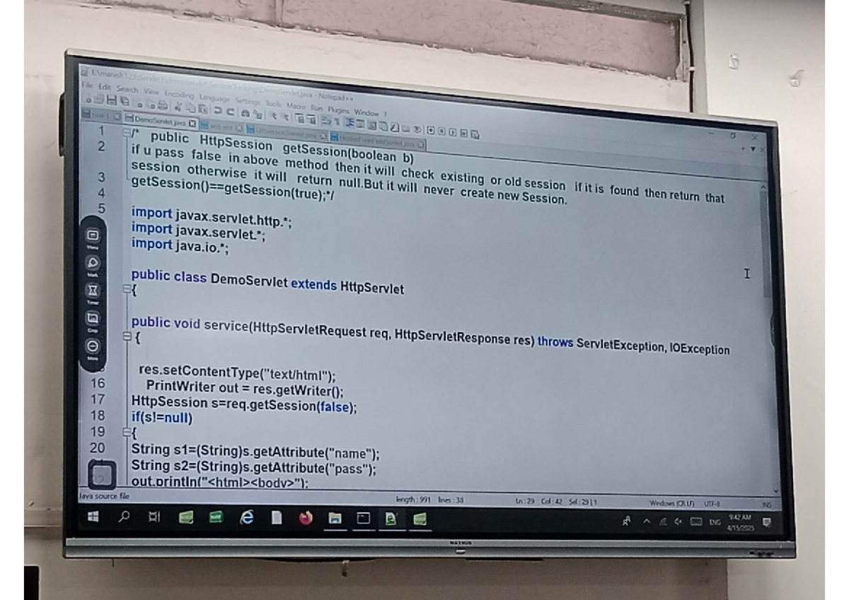 Java HttpSession Management and Cookie Handling (CS101) - Studocu