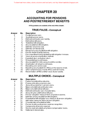 Chapter 19 Accounting for Income Taxes.Test Bank - CHAPTER 19 ...