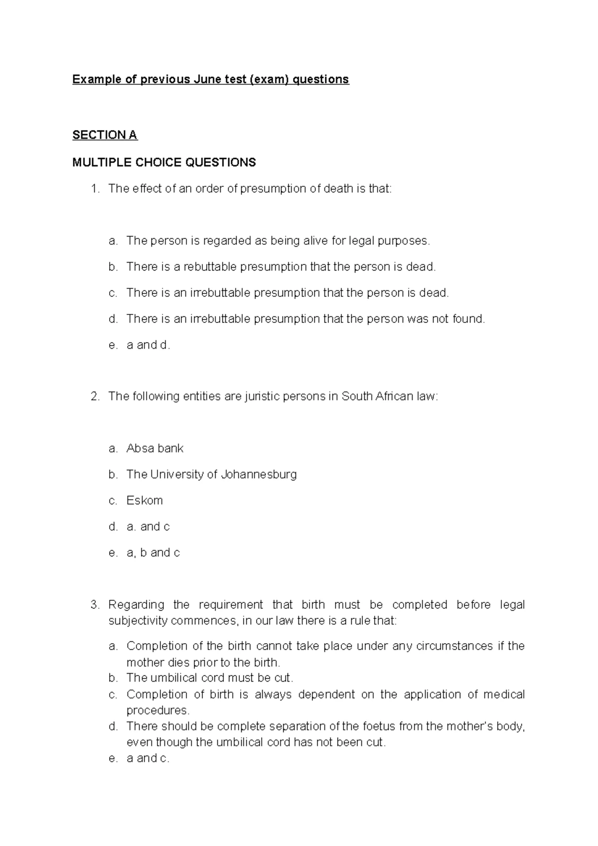 TSAR referencing style for first year students serving as a guideline ...